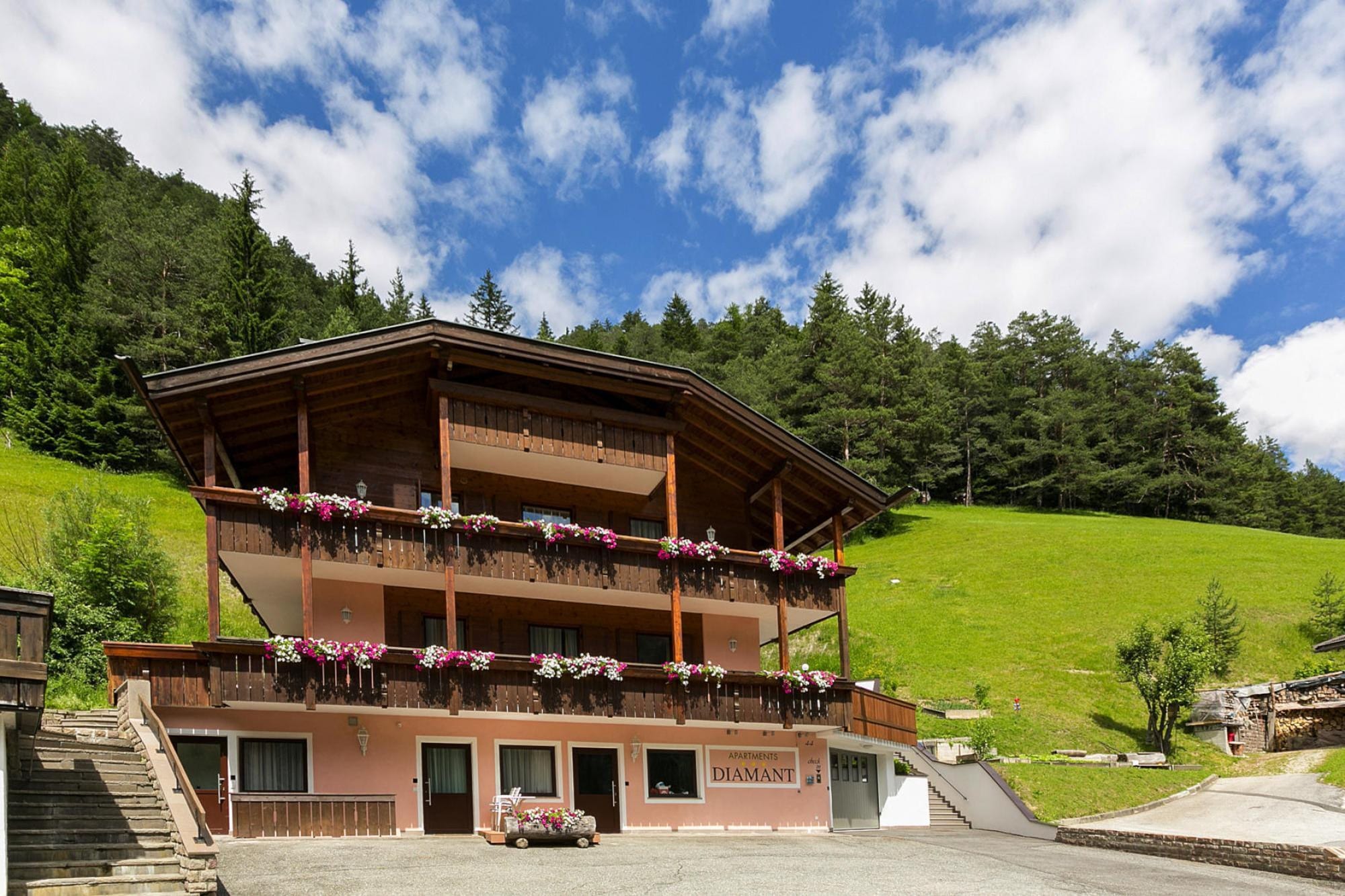 Apartments Diamant - B - 4 Personen - Val Gardena