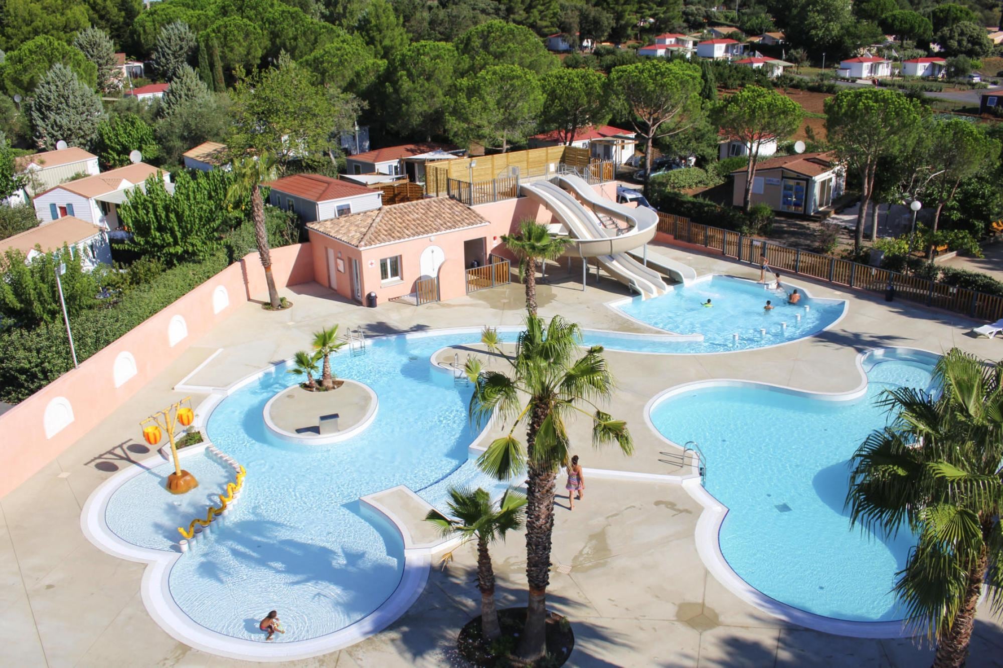 Caravanpark Domaine Sainte Véziane Bessan  Mobilhome Confort 3ch 6p - Bessan