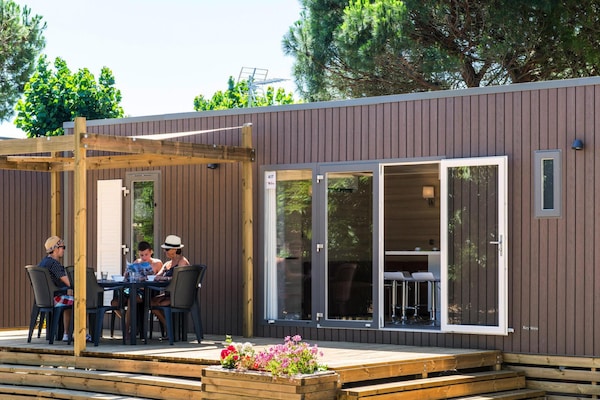 Mobile Homes Domaine Les Mûriers Vendres-plage // Cottage Vip 3ch 6 Pers Climatisé - Vendres