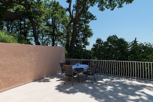 Apartments Marmo - One Bedroom Apartment With Balcony And Sea View (Apartman 1) - Mlini