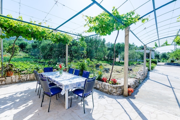 Apartment & Rooms Maždin - Triple Room With Balcony And Sea View ( Soba More ) - Slano
