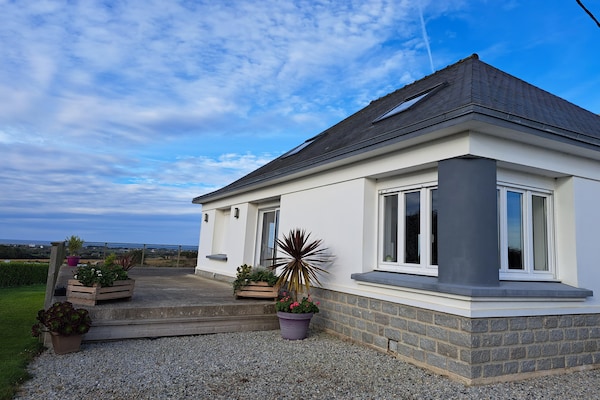 Ferienhaus Mit Meerblick Cléder 4 Pers - Cléder
