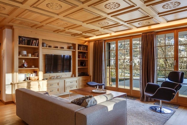 Luxurious Flat With Jacuzzi & Sauna - Zweisimmen