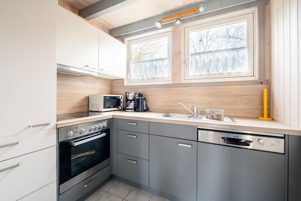 Fh Wildgans Comfort Mit Sauna & Kaminofen 81 Qm 128 - Mecklenburgische Seenplatte