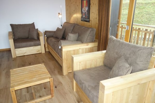 Combyre C 035 - Comfortable Apartment 6 Pers - Veysonnaz