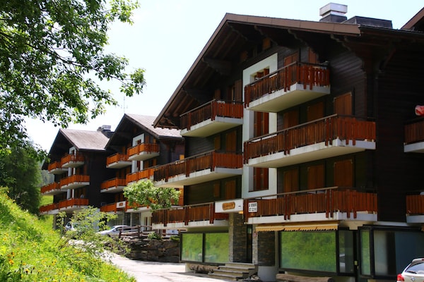Mayens De L'ours Dz 131 - Mountain Apartment 6 Per - Canton du Valais