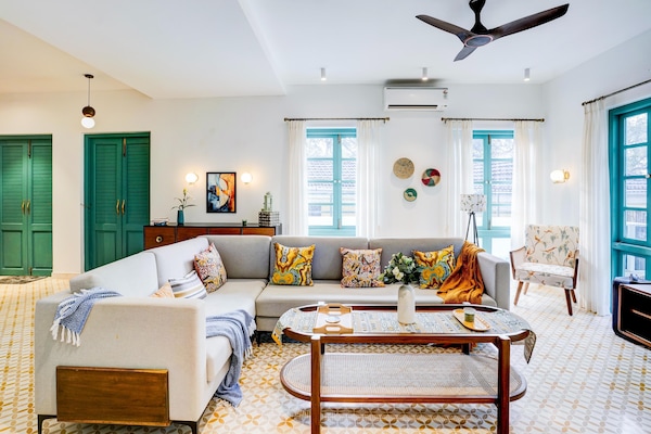 Visalia 3bhk Villa  Siolim  Pvt Pool  Dancenter - Goa