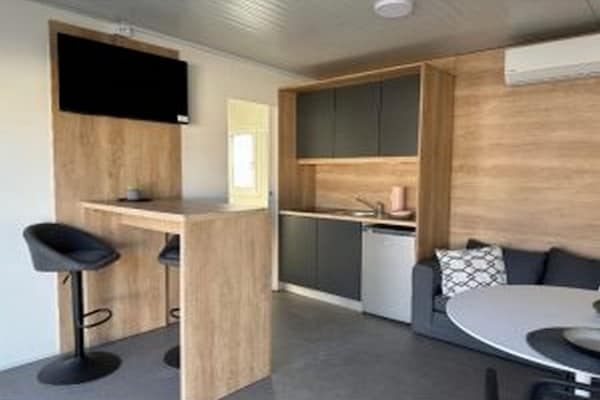 Comfort Two Bedroom Mobile Homes Pirovac - Classic Two Bedroom Mobile Home With Sea View And Terrace - Croatia