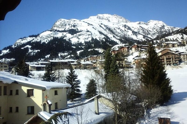 Appartement 3 Pièces 5 Personnes Chaleureux Avec Vue Montagne - Aussois