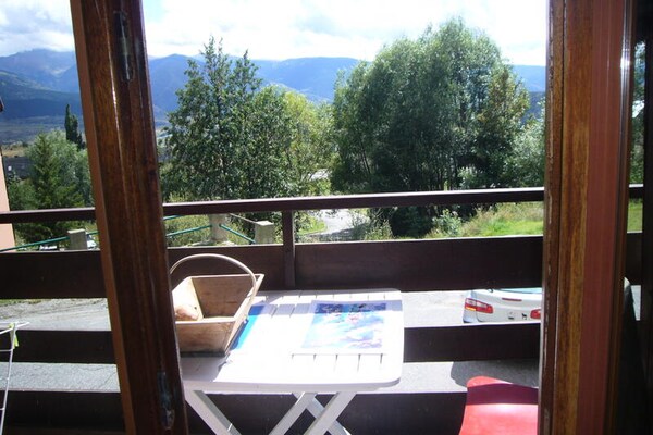 Appartement 3 Pièces 7 Pers Avec Vue Magnifique Sur Les Pyrénées - Font-Romeu-Odeillo-Via