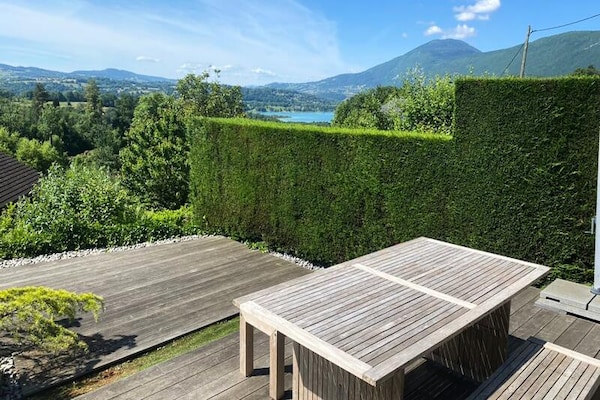 Belle Villa Avec Piscine Jacuzzi Et Vue Lac - Lac d'Aiguebelette