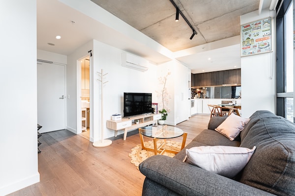 Stylish Southbank 1-bedroom With Pool And Gym - Melbourne