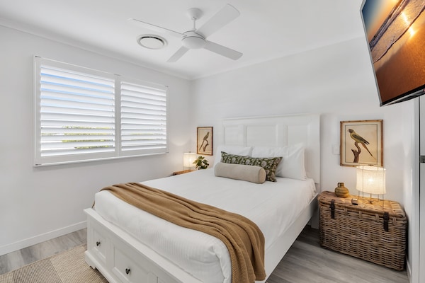 3-bed Haven With Balcony And Bbq, 5-min To Beach - Coolum Beach