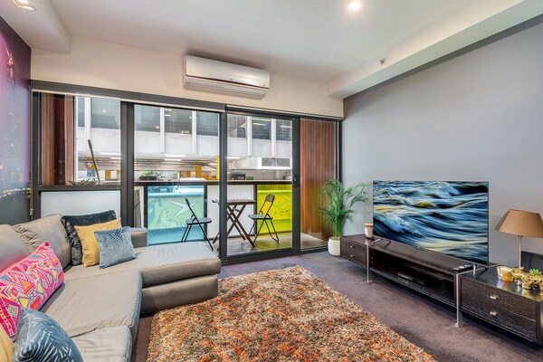 Sleek & Central 2-bed Apartment In Melbourne - Melbourne