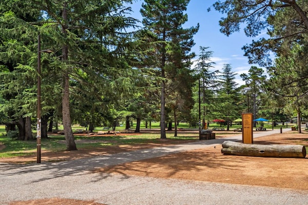 Stylish 1-bed Apartment With Balcony & Pool Access - Canberra