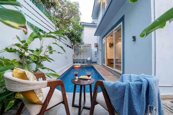 5bhk Luxe Villa Pvt Pool With Jacuzzi Baga Beach - Anjuna