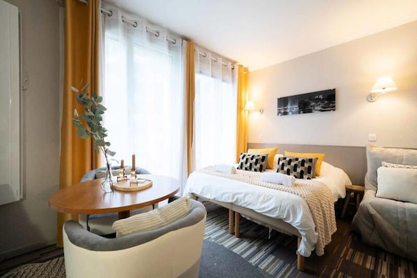 Paris Porte De Versailles Cosy Lodge 1 Appart H&ocirc;tel Parking, Wifi 4 Pers - Issy-les-Moulineaux
