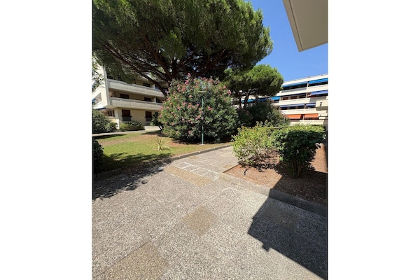 Suite Design Blue – Terrasse & Clim – Fréjus Plage - 