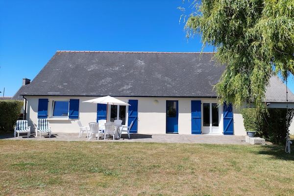 Ebenerdiges Ferienhaus In Strandnähe Santec - Santec