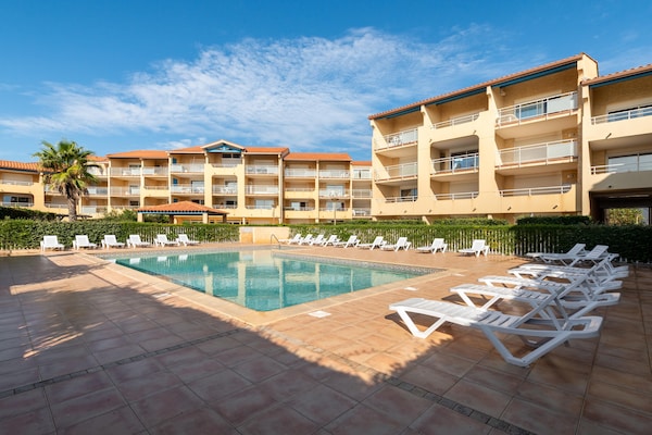 Résidence Alizéa Beach - Appartement 2 Pièces Avec Coin Nuit 6 Personnes - Valras-Plage