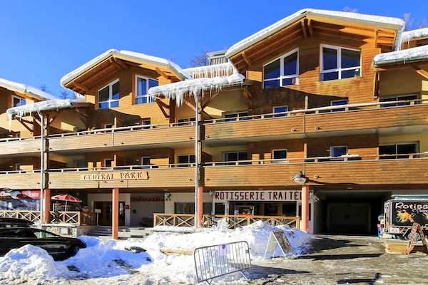 Central Park-appartement 2 Piã¨ces Avec Coin Nuit 6 Personnes - Allos