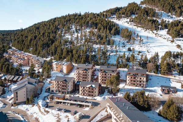 Les Chalets De L'isard - Appartement 2 Piã¨ces Avec Coin Nuit 6 Personnes - Les Angles
